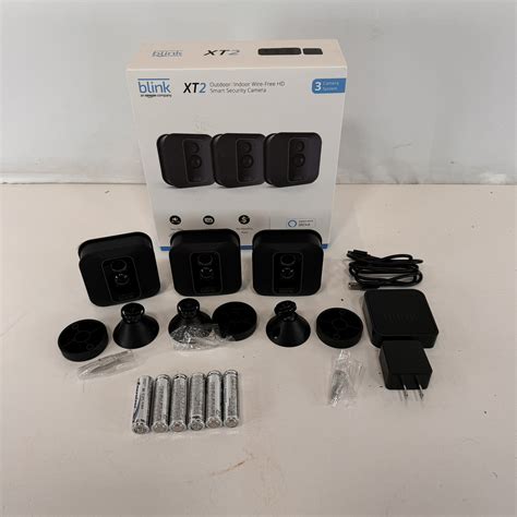 Blink Xt2 By Amazon Indoor Outdoor Qty 3 Camera System Open Box Max