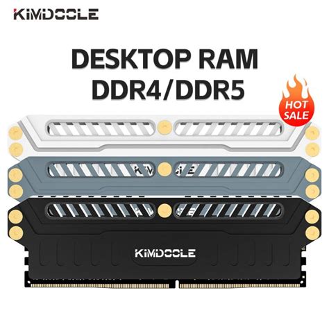 Kimdoole Ddr5 Ddr4มโมเรียหน่วยความจำสำหรับเดสก์ท็อปกระจายฮีทซิงค์ระบายความร้อนระบายความร้อนด้วย
