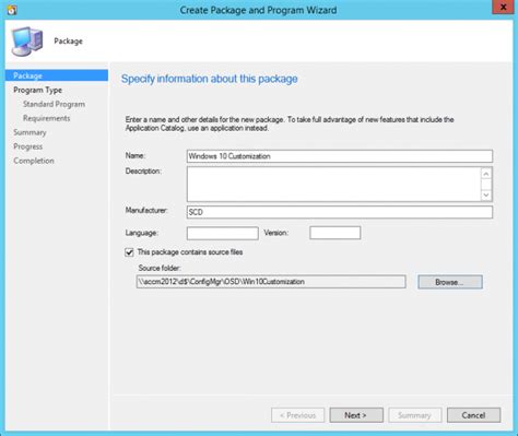 SCCM Windows Customization Using Task Sequences