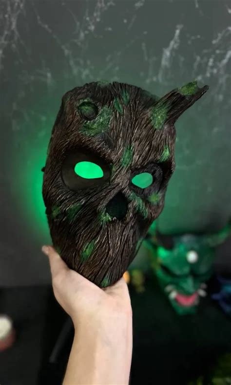 Scarecrow Mask Green Man Tree Mask