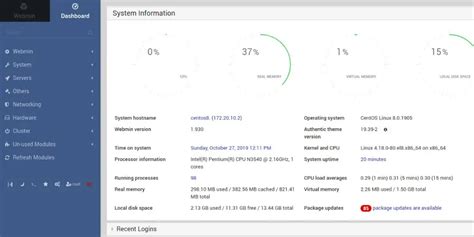 how to install webmin on centos 8