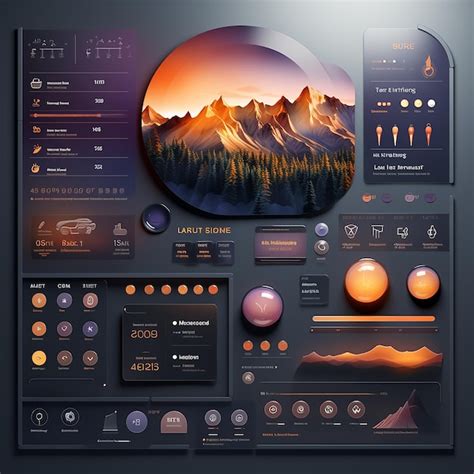 Premium Ai Image Vector Gradient Ui Kit For Apps