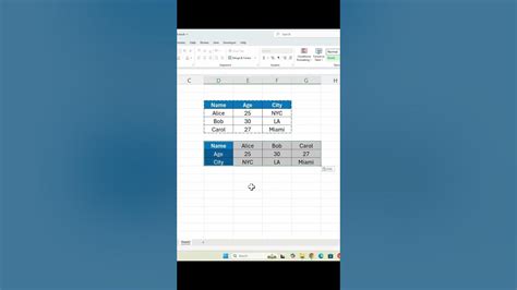Excel Convert Rows To Columns In Seconds Excel Spreadsheetmagic Fyp