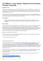 Tutoriales Com Como Instalar Ubuntu 9 10 Sin Formatear Windows