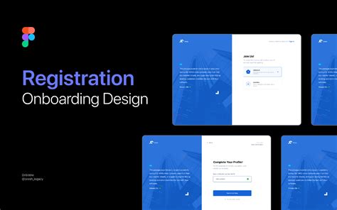 Registration Onboarding Design Figma