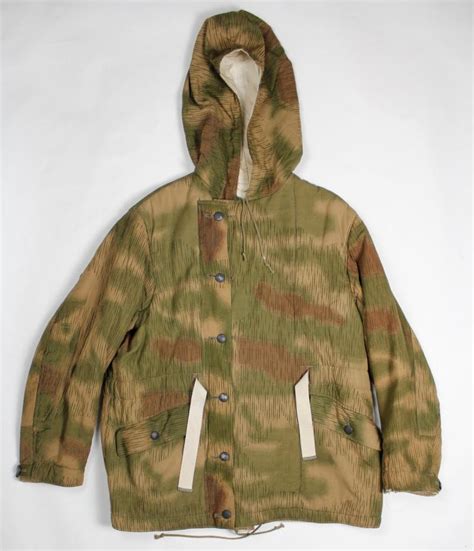 Cs Militaria Ww2 German Wehrmacht Reversible Winter Camouflage Parka