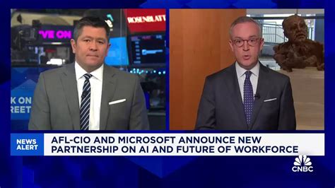 AFL CIO And Microsoft Announce New Partnership On AINave