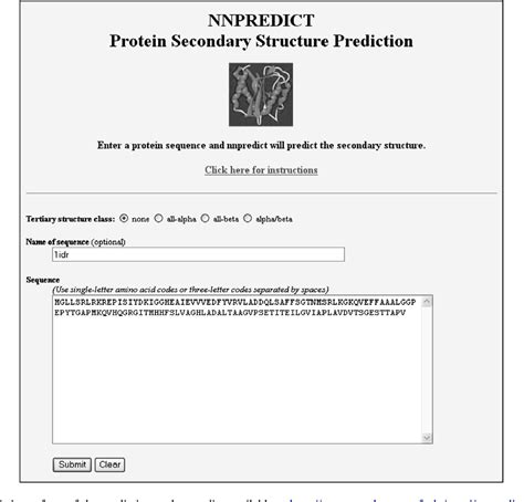 Figure 1 From Improving Protein Secondary Structure Predictions By Prediction Fusion Semantic
