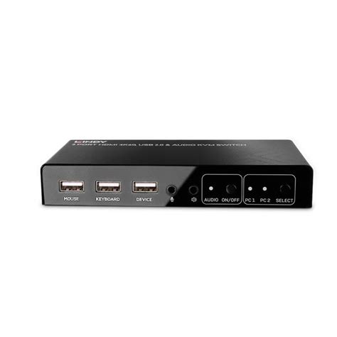 Port HDMI K USB Audio KVM Switch From LINDY UK