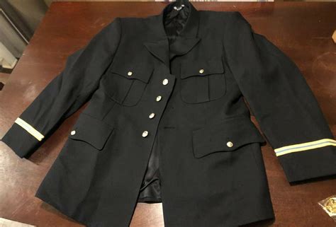 Army Officer Asu Jacket 44r Infantry Sleeve Sewn 2084668884