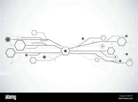 Abstract Technology Vector Background Stock Vector Image Art Alamy