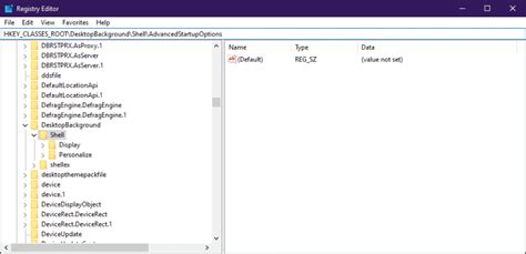 How To Add An Advanced Startup Options Menu In Windows 10