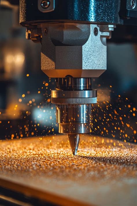 CNC Router Machine In Action Cutting And Engraving Wood Woodworking And Manufacturing