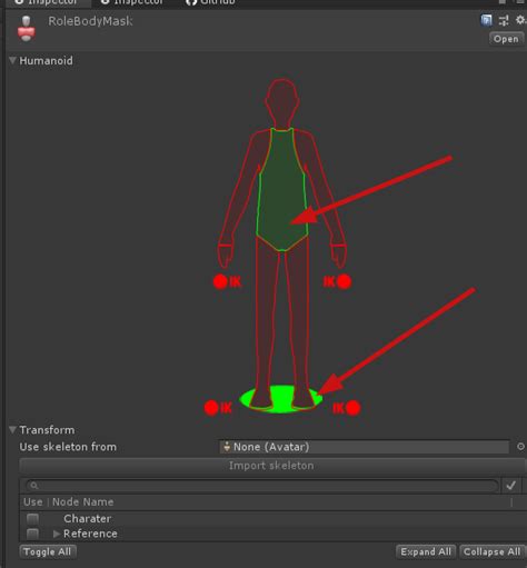 Unity Animator Avatar Mask 程序员大本营