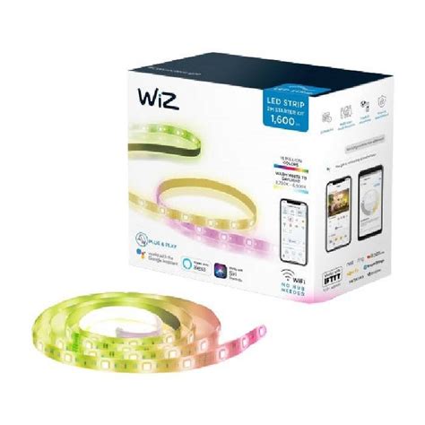 Wiz Led Strip Wi Fi Starter Kit 2m Buy Online Xcite Kuwait
