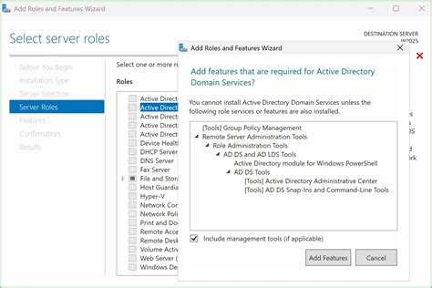 promote windows server 2025 to domain controller