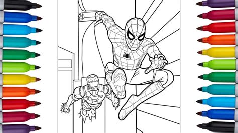 Spider Man 2 Ps5 Coloring Pages