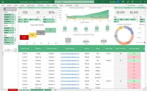 10 Features In Our Spreadsheet Templates