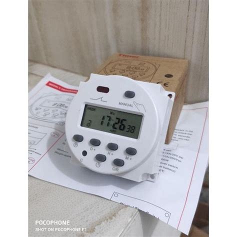 Jual Programable Timer 12v Dc Timer Dc Timmer Rumah Walet Timer Ampli Walet Dengan Lock