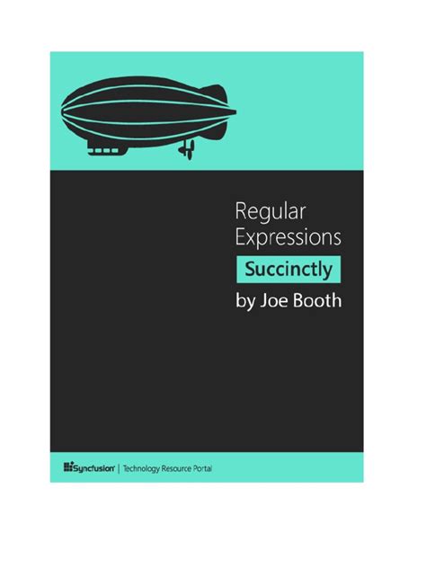 Regularexpressions Succinctly Pdf Regular Expression String Computer Science