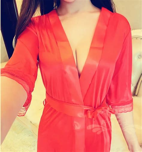 Sex Toys Korean Fashion Sexy Lingerie Set FREE G String Night Robe 1001 The Secret Garden Of