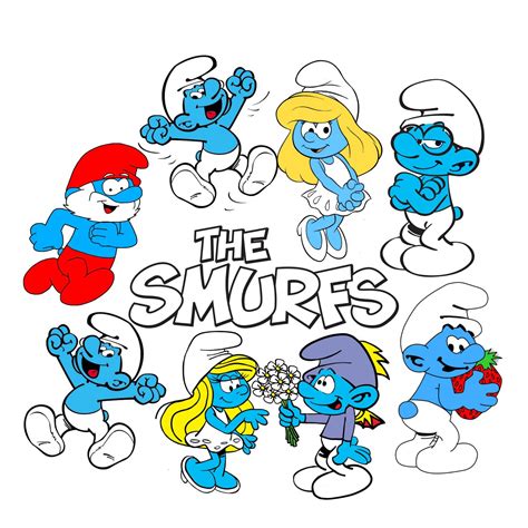 Smurfs Characters