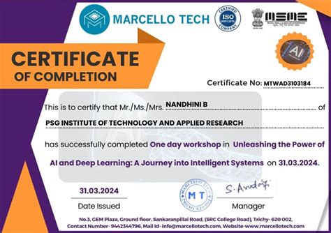 nandhini b on linkedin ai deeplearning