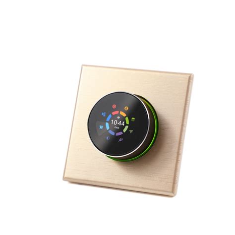 Tft Touch Screen Floor Heating Thermostat Smart Knob Thermostat Room Temperature Controller