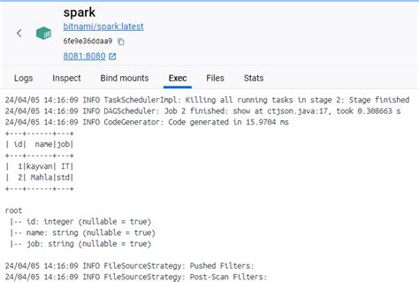 problem with pyspark in kubernetes via bitnami helm chart general