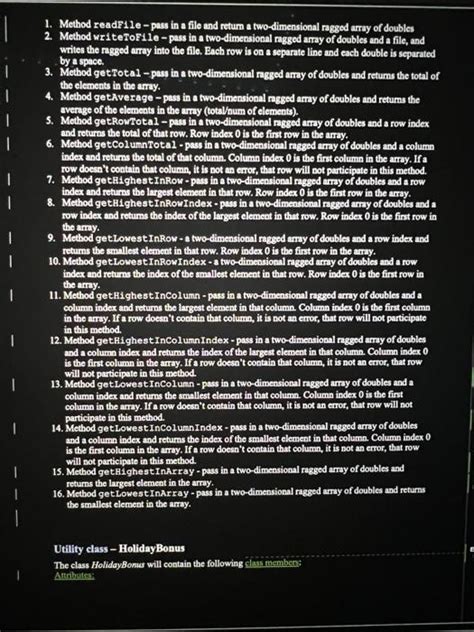 Solved Need The Junit Test File For The Two Javadoc Picture