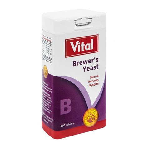Vital Brewers Yeast Tablets 180 Cura Pharm
