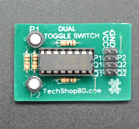 Dual Toggle Switch Tech Bazar টক বজর