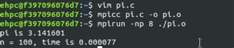 搭建mpi并行计算环境并计算pi值 Windows 和 Ubuntu 个人搭建并行计算 Csdn博客