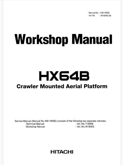 Hx64b Workshop Manual Autopdf