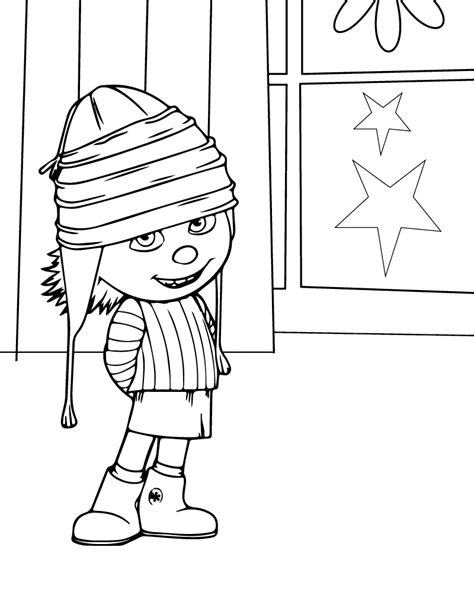 Despicable Me 4 Coloring Page Despicable Me 4 Coloring Page