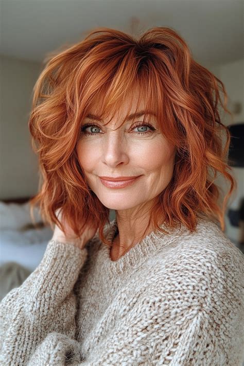 24 Elegant Medium-Length Hairstyles for Older Women in 2024 ...