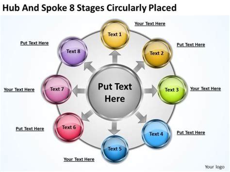 Business Life Cycle Diagram Circularly Placed PowerPoint Templates Ppt Backgrounds For Slides