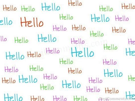 Helloo… Desi Comments