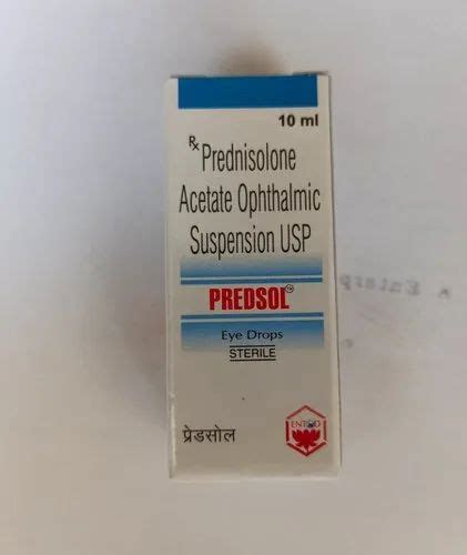Predisolone Acetate Opthalmic Suspension Eye Drop Predsol At Rs 55bottle In Nagpur