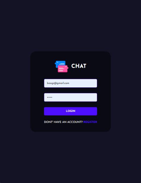 A React Application To Chat With Others