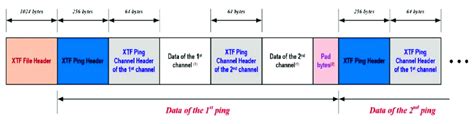 Structure Of The Extended Triton Format Xtf File Structure Of The