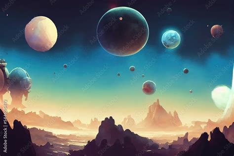 Watercolor Style Video Game Digital Cg Artwork Concept Art Illustration