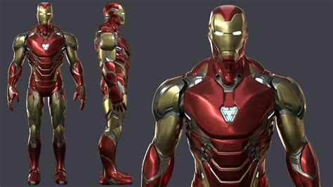 Iron Man Mk85 3d Model By Zampvers