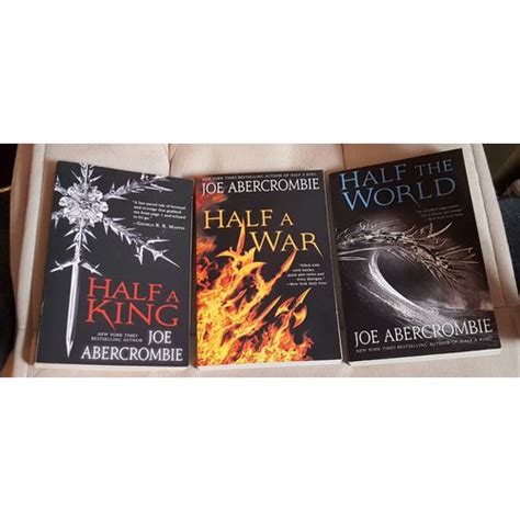 3 TSPB in The Shattered Sea Trilogy by Joe Abercrombie~Half A King/War/World 9780804178419 on ...