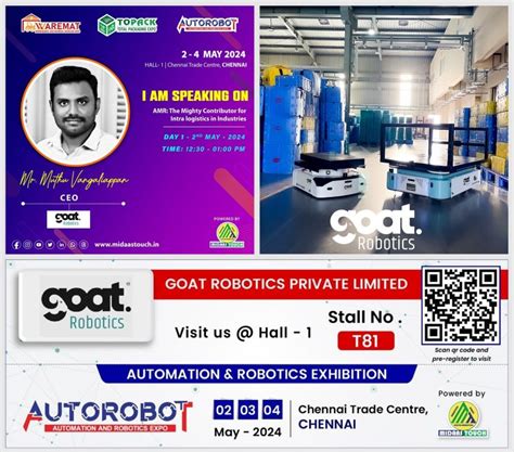 Goat Robotics On Linkedin Amr Intralogistics Automation Robotics