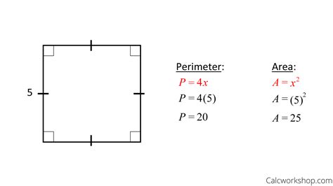 Area And Perimeter Of A Square