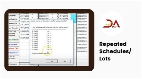 Making Repeated Scheduleslots In Dop Agent Software Tutorial