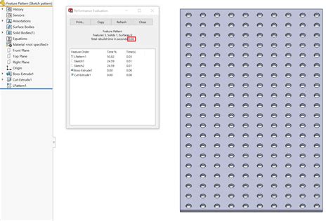 Skapa Mönster I Solidworks Med Sketch Eller Feature Pattern
