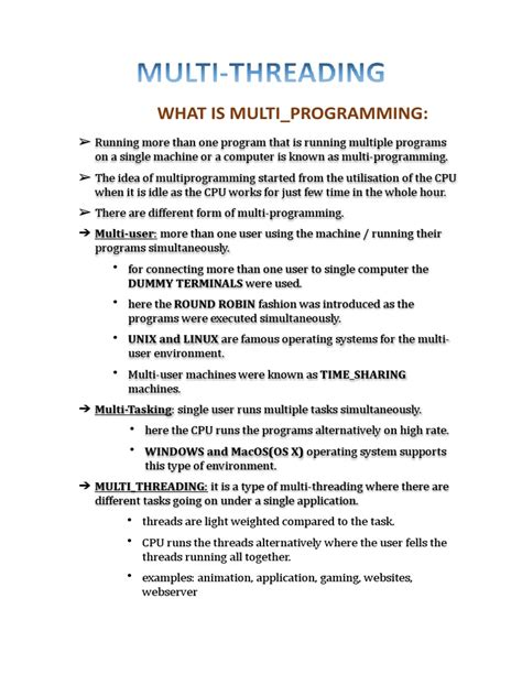 1 1 multithreading pdf concurrent computing system software