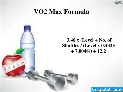 PPT Beep Test For Vo Max Calculation PowerPoint Presentation Free Download ID
